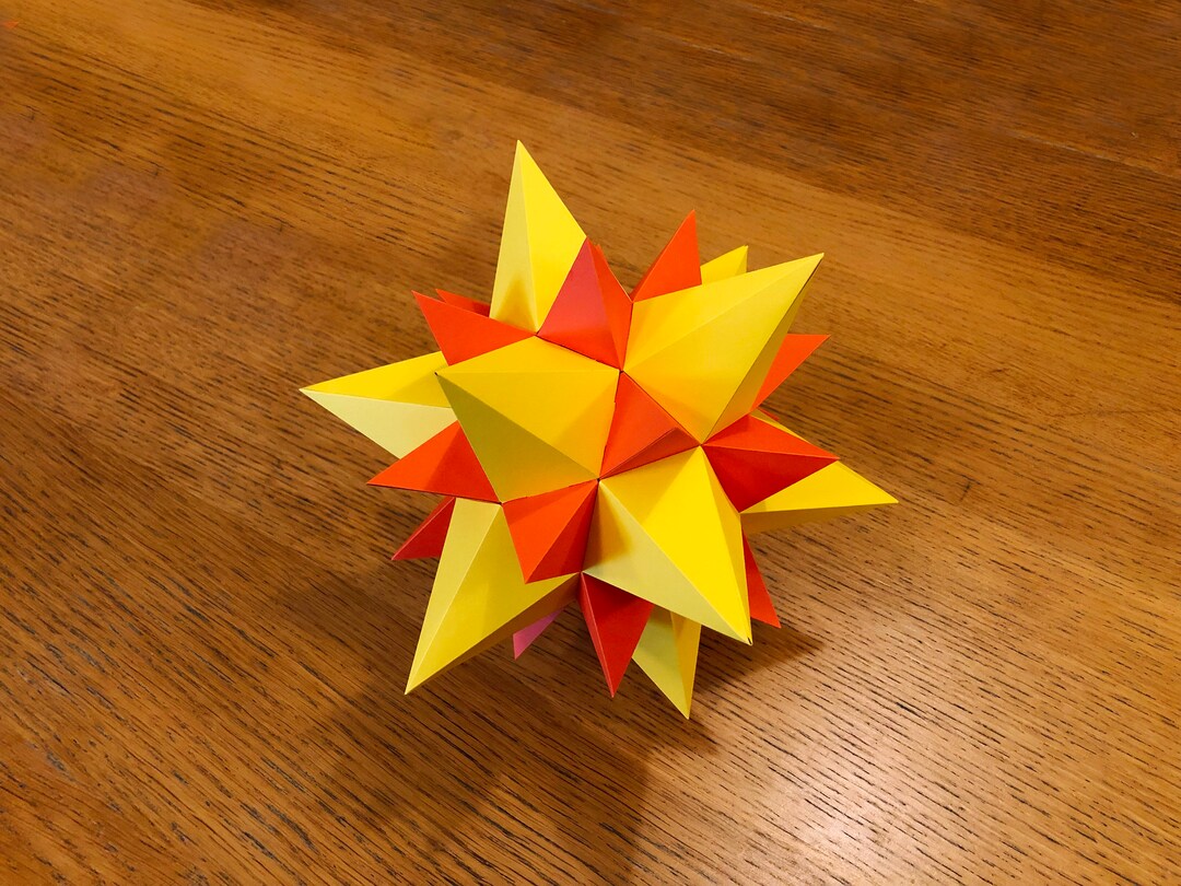 NOVA - DIY 3D Paper Sculpture Template - Etsy