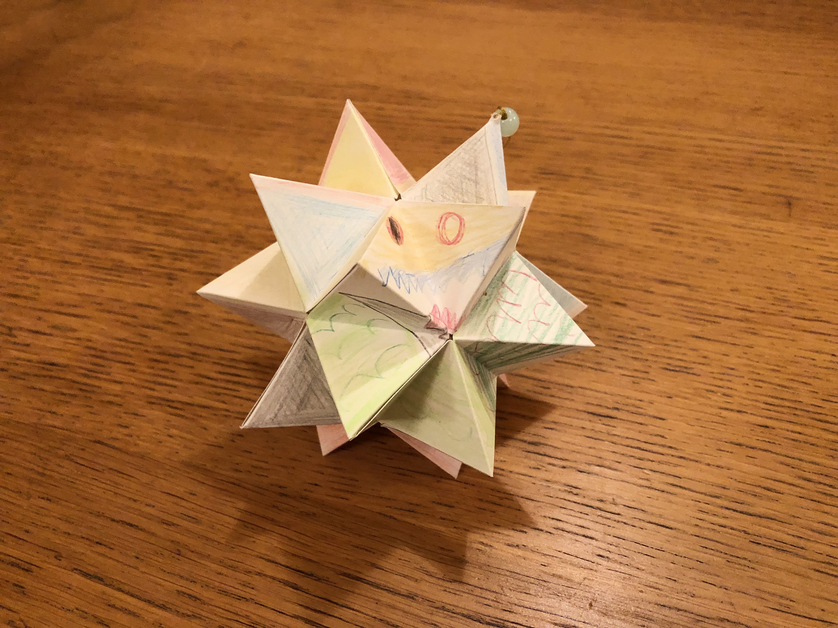 STAR - DIY 3D Paper Sculpture Template - Etsy UK