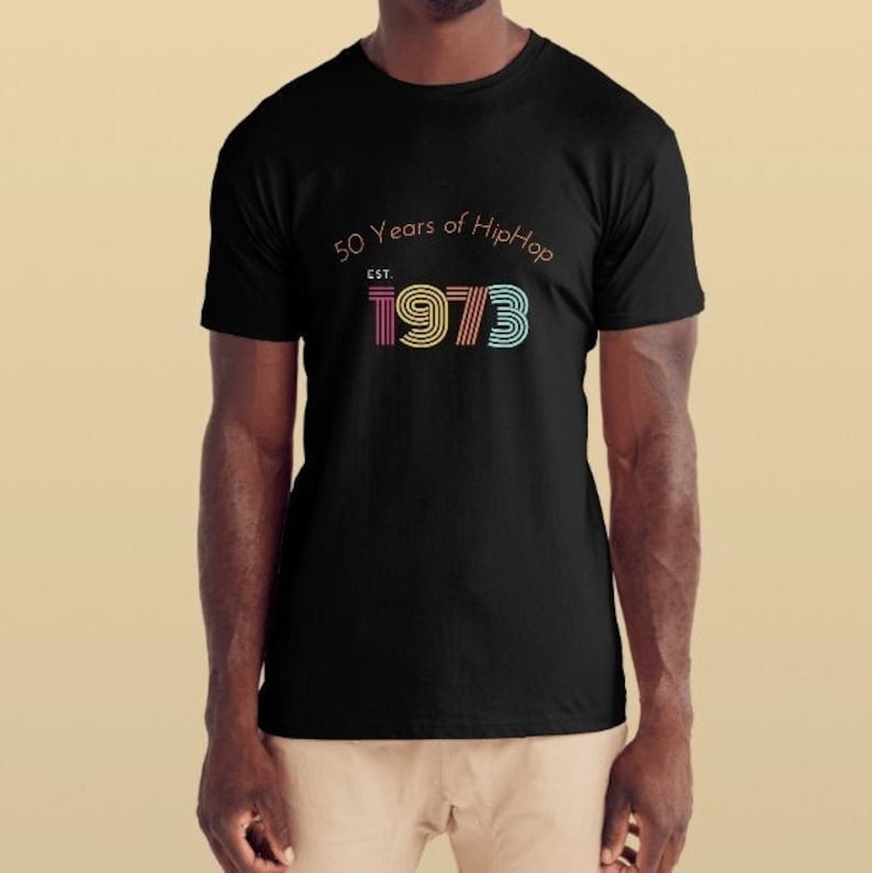 Fifty Years of Hip-hop Est. 1973 - Etsy