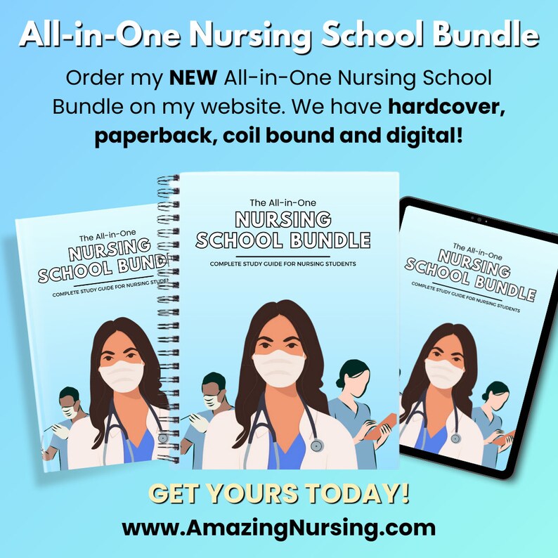Nurse Critical Care Bundle Nursing Study Guide Notes 12 Pages PDF ...