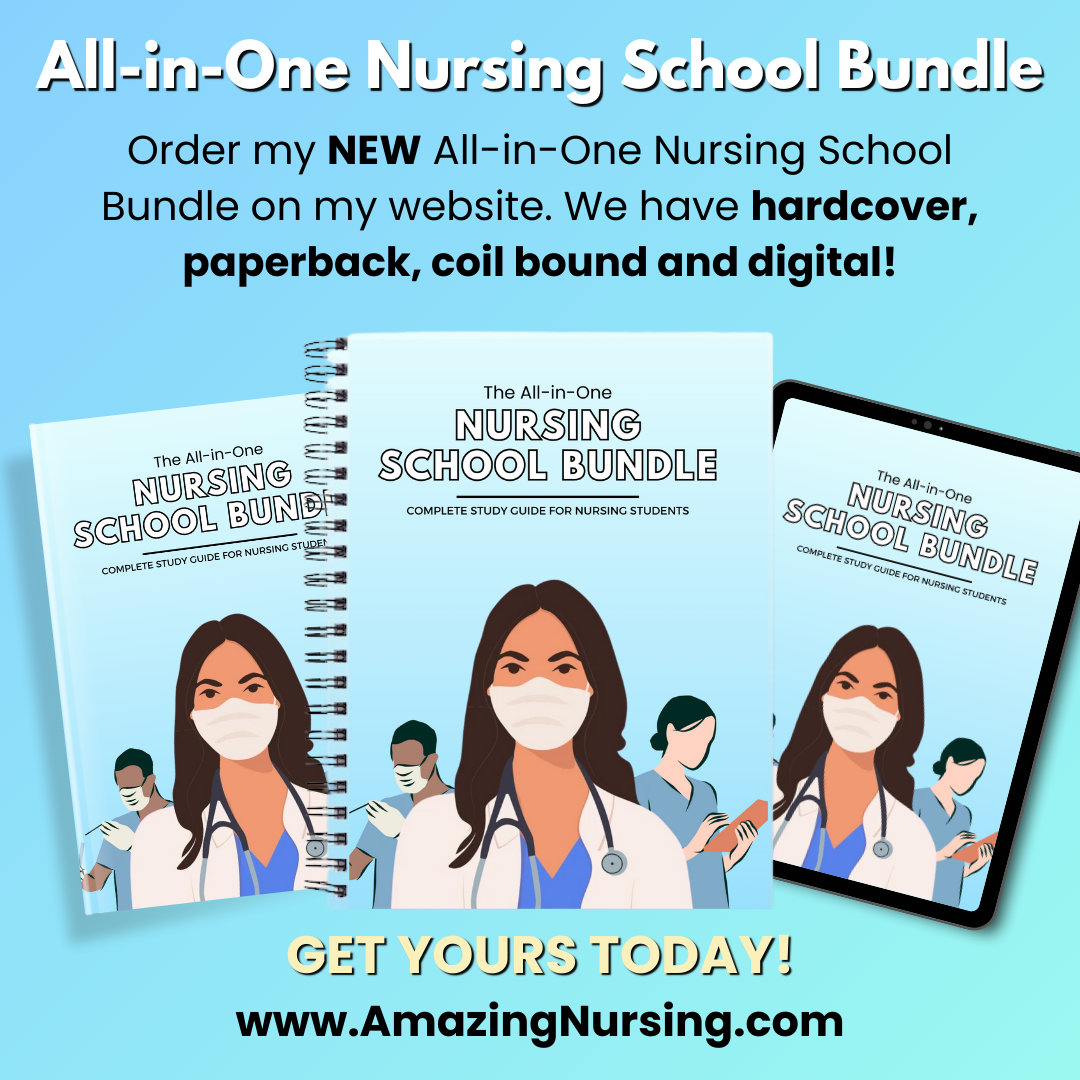 Nurse Critical Care Bundle Nursing Study Guide Notes 12 Pages PDF ...