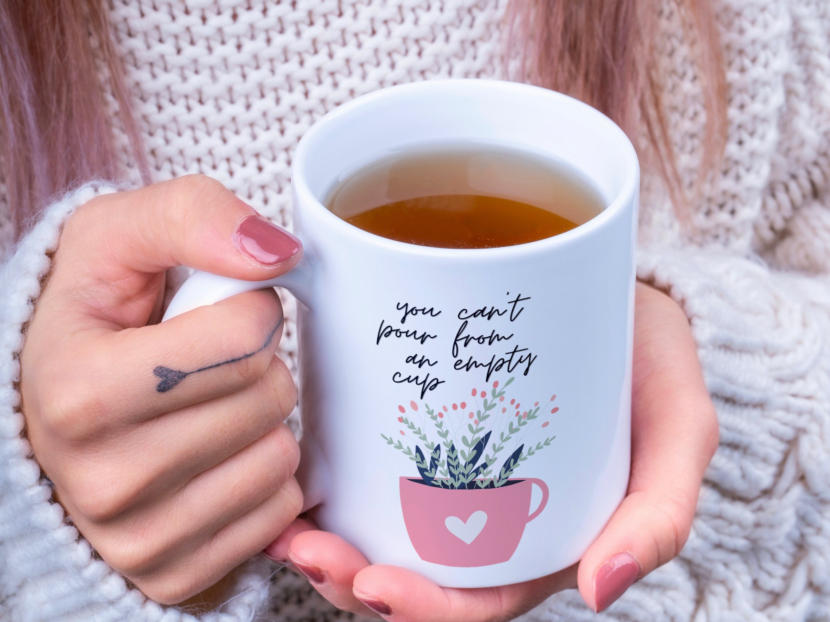 Digital Download | You Can't Pour From an Empty Cup | Mental Health ...