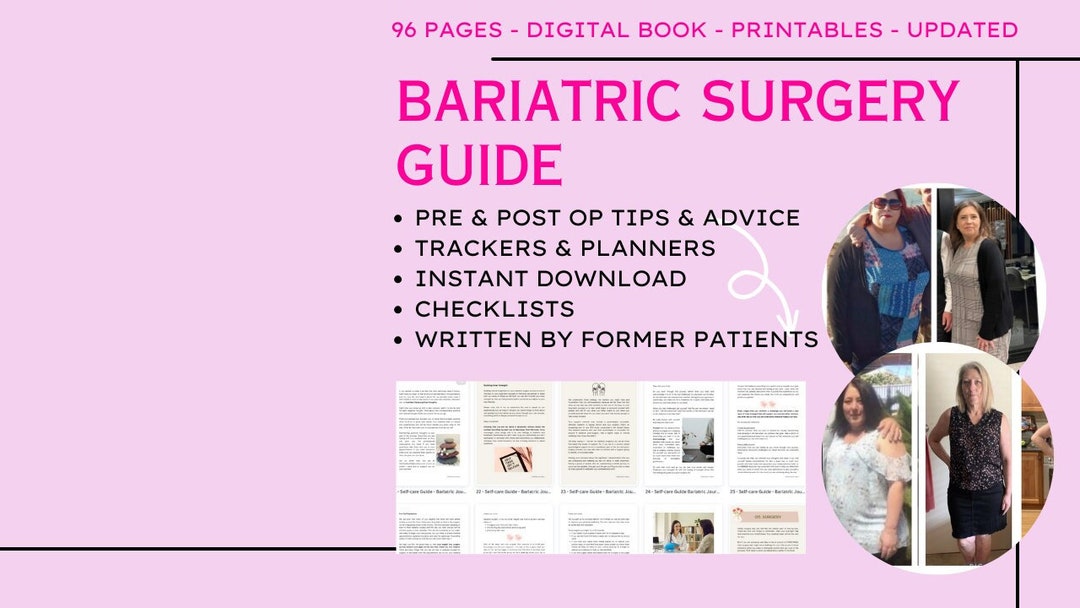 Bariatric, Weight Loss, Surgery, Planner, Journal, Tracker, Diary ...