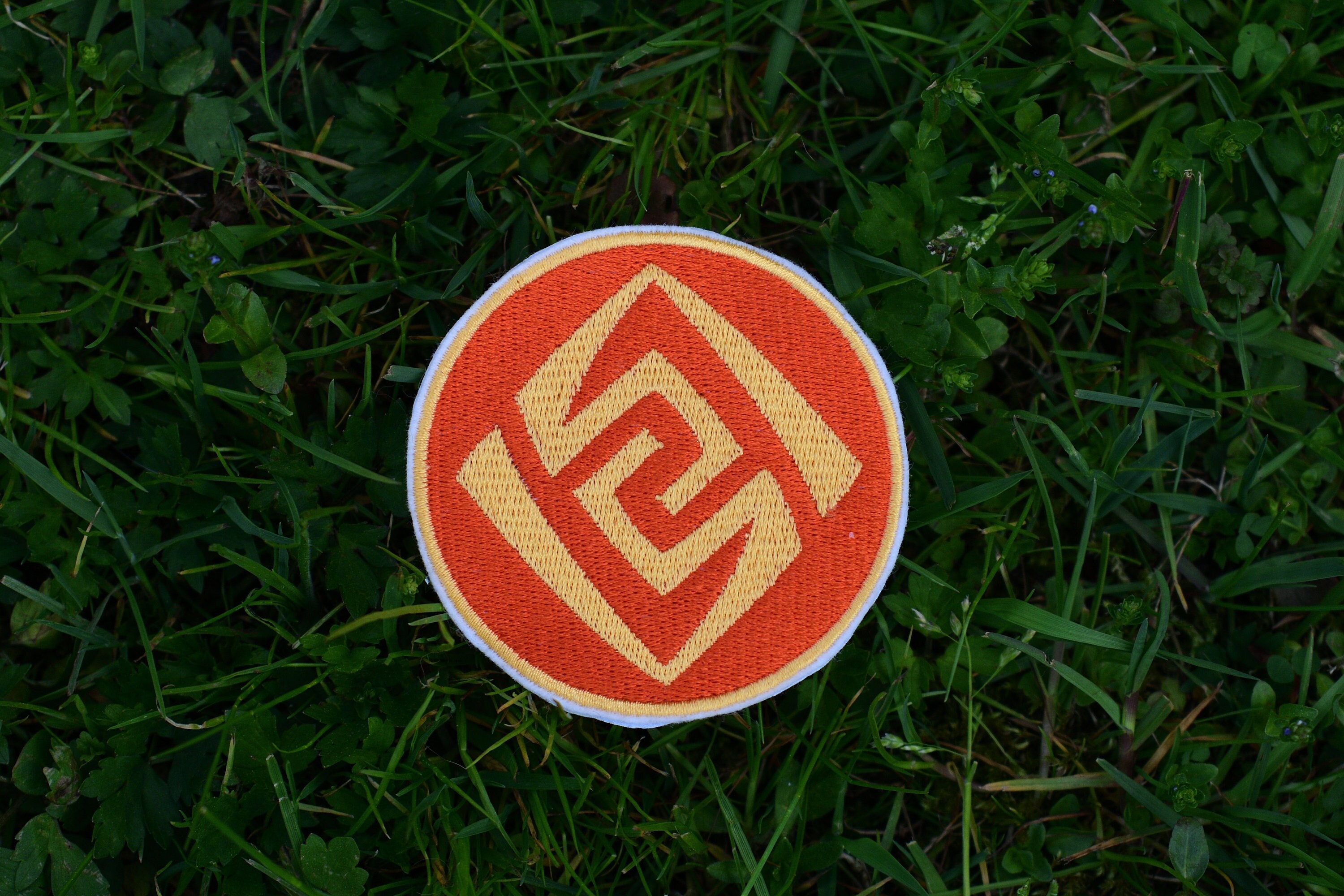GENSHIN INSPIRED PATCH / Genshin Geo Element Badge / Embroidered Iron ...