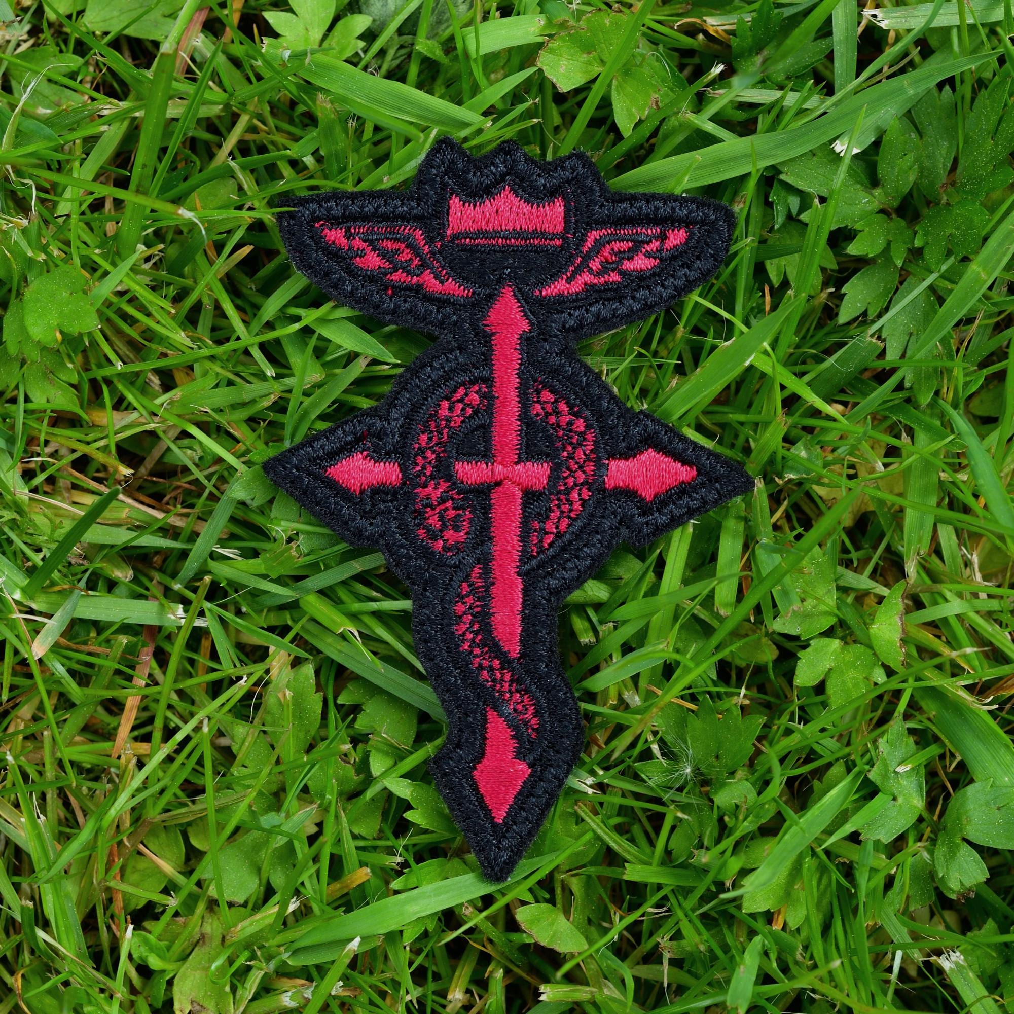 ANIME INSPIRED PATCH / Flamel Symbol Alchemy Badge/ Iron-on Embroidered ...