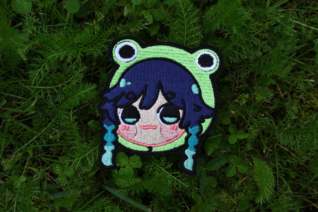 EMBROIDERED PATCH / Game Inspired Patch / Iron-on Patch / Frog - Etsy