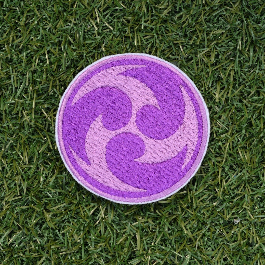 GAME INSPIRED PATCH / Game Electro Element Badge / Iron-on Embroidered ...