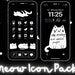 Meow Cat Phone Theme | Ios Phone Theme | Icons Pack | Widgets Theme ...