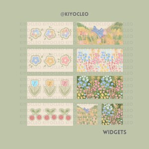 Pastel Bloom Phone Theme | Ios Phone Theme | Icons Pack | Widgets Theme ...
