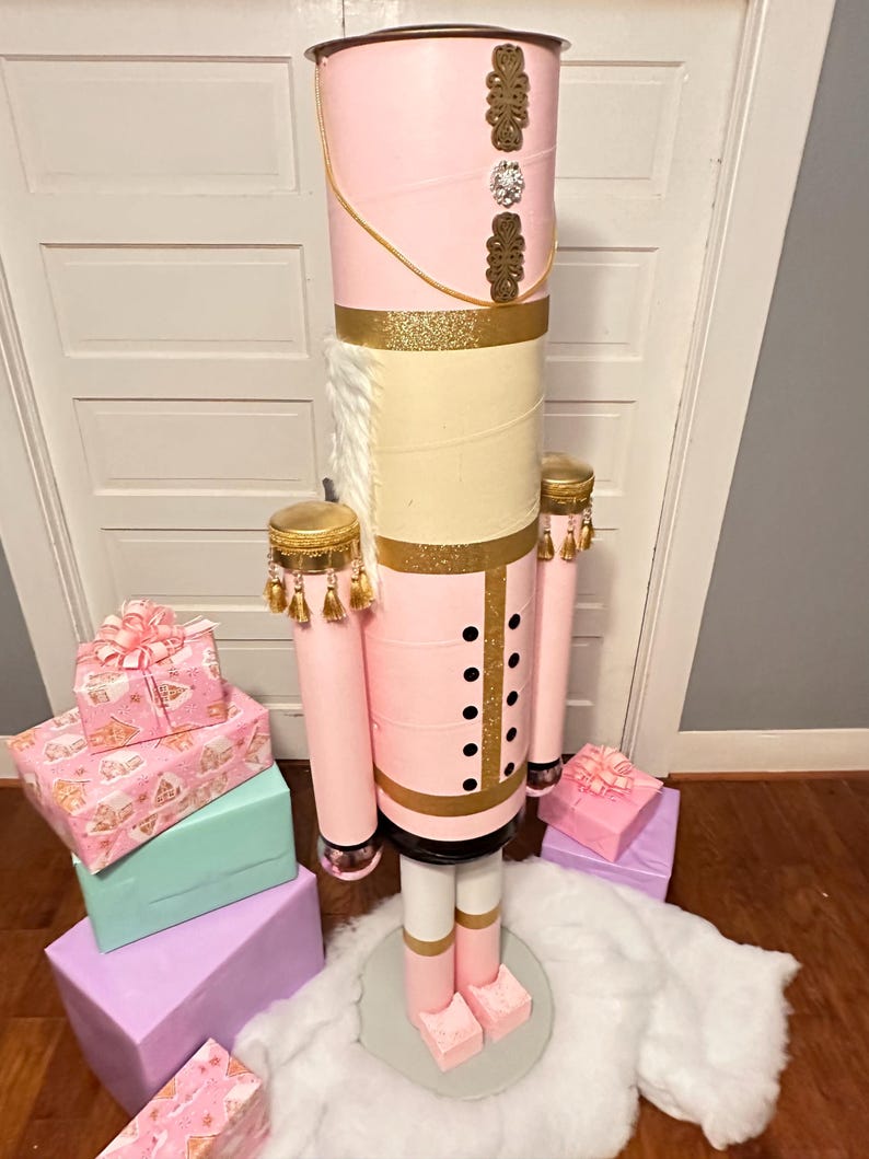 Giant 6ft Handmade Christmas Nutcracker Soldier Decor - Life Size ...