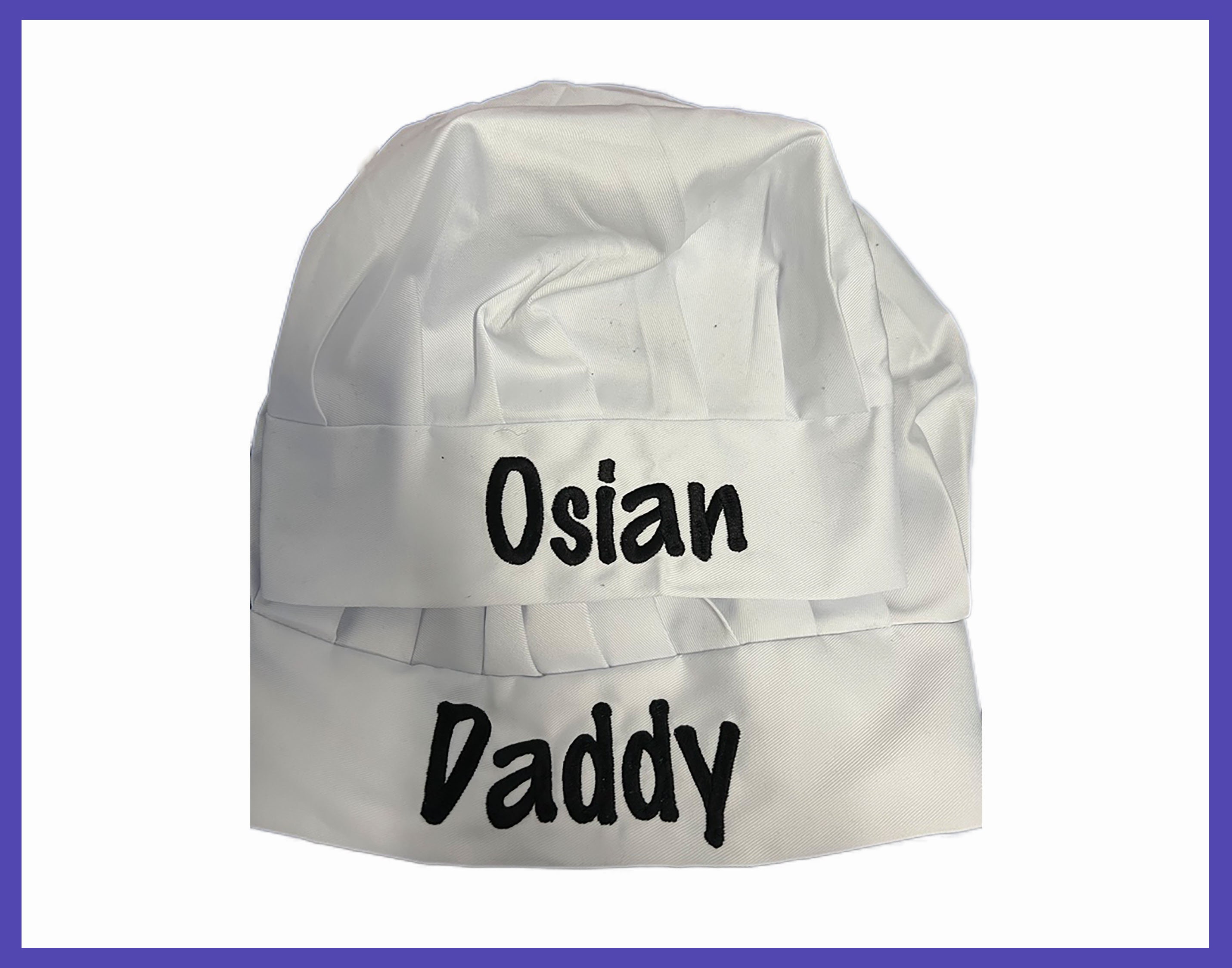 Embroidered Chef Hat at Charli Fiaschi blog