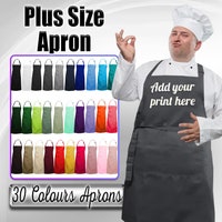 Plus Size Apron - Etsy