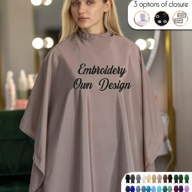 Custom Beauty Salon Cape - Etsy