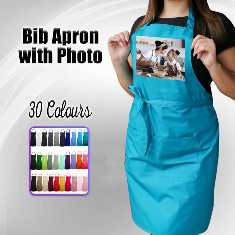 Personalised Photo Aprons - Etsy UK