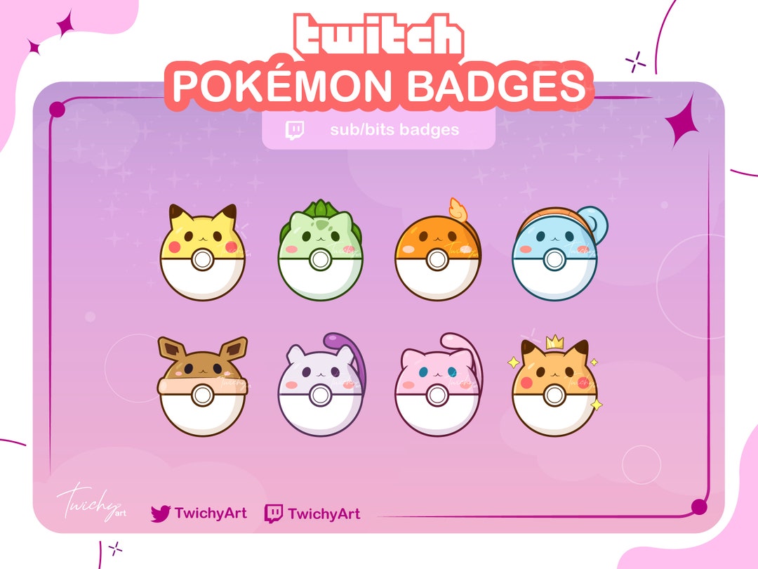8 Cute Videogame Badges for Sub / Bits on Twitch / Youtube / Discord - Etsy
