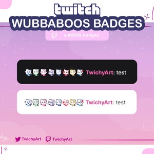 Wubbaboos Badges Pack for Twitch / Discord / Youtube | Honkai Star Rail ...