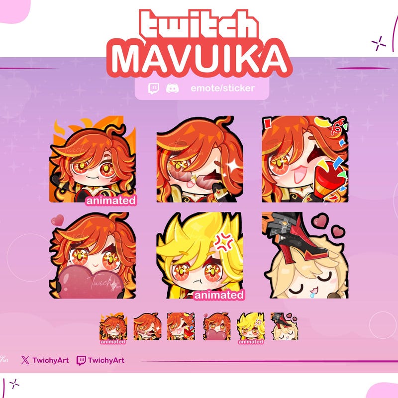 Genshin Mavuika - Etsy