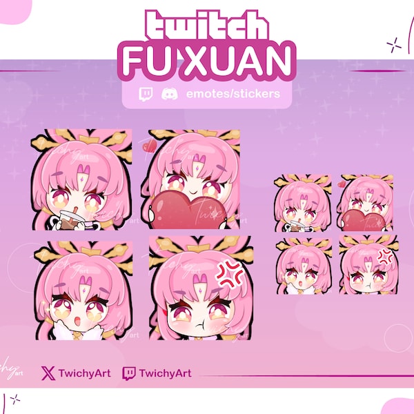 Fu Xuan Emotes - Etsy