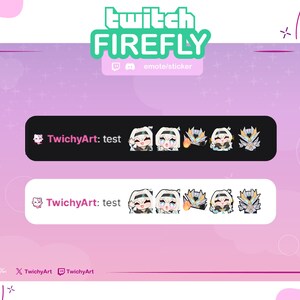 Firefly 4 Emotes Pack Animated and Static for Twitch / Discord ...