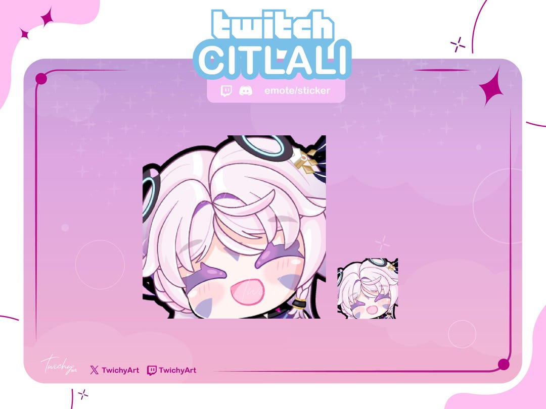 Citlali Ayaya Emote for Twitch / Discord Stickers / Youtube | Genshin ...