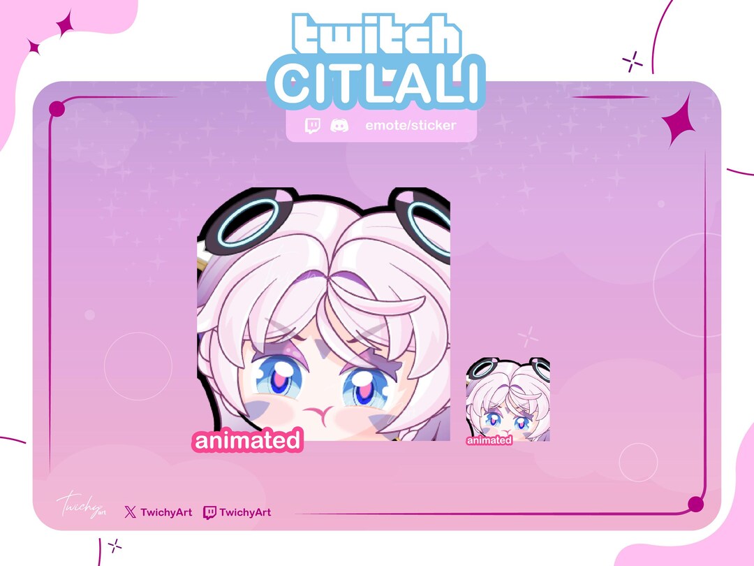 Citlali Mad Animated and Static Emote for Twitch / Discord Stickers ...
