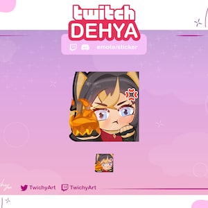 Dehya Fight Emote for Twitch / Discord Sticker / Youtube | Genshin ...