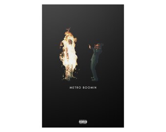 Heroes and Villains Metro Boomin Poster - Etsy UK