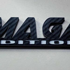 MAGA Badge 3D Printed Car Emblem - Etsy