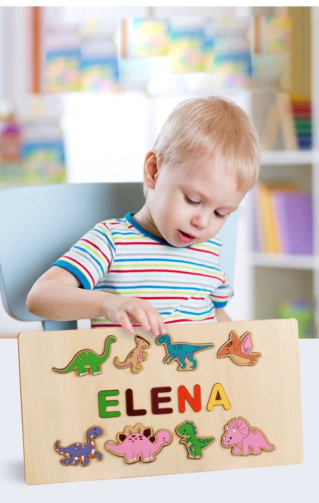 Children's Name Puzzles: Spell Out Exclusive Name Fun - Etsy