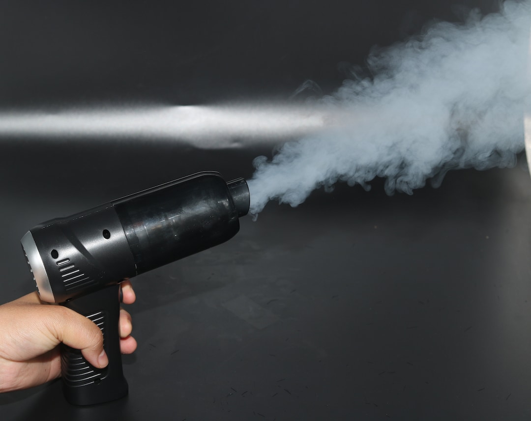 Mini Smoke Machine Handmade Rechargeable Model Remote Control Mini ...