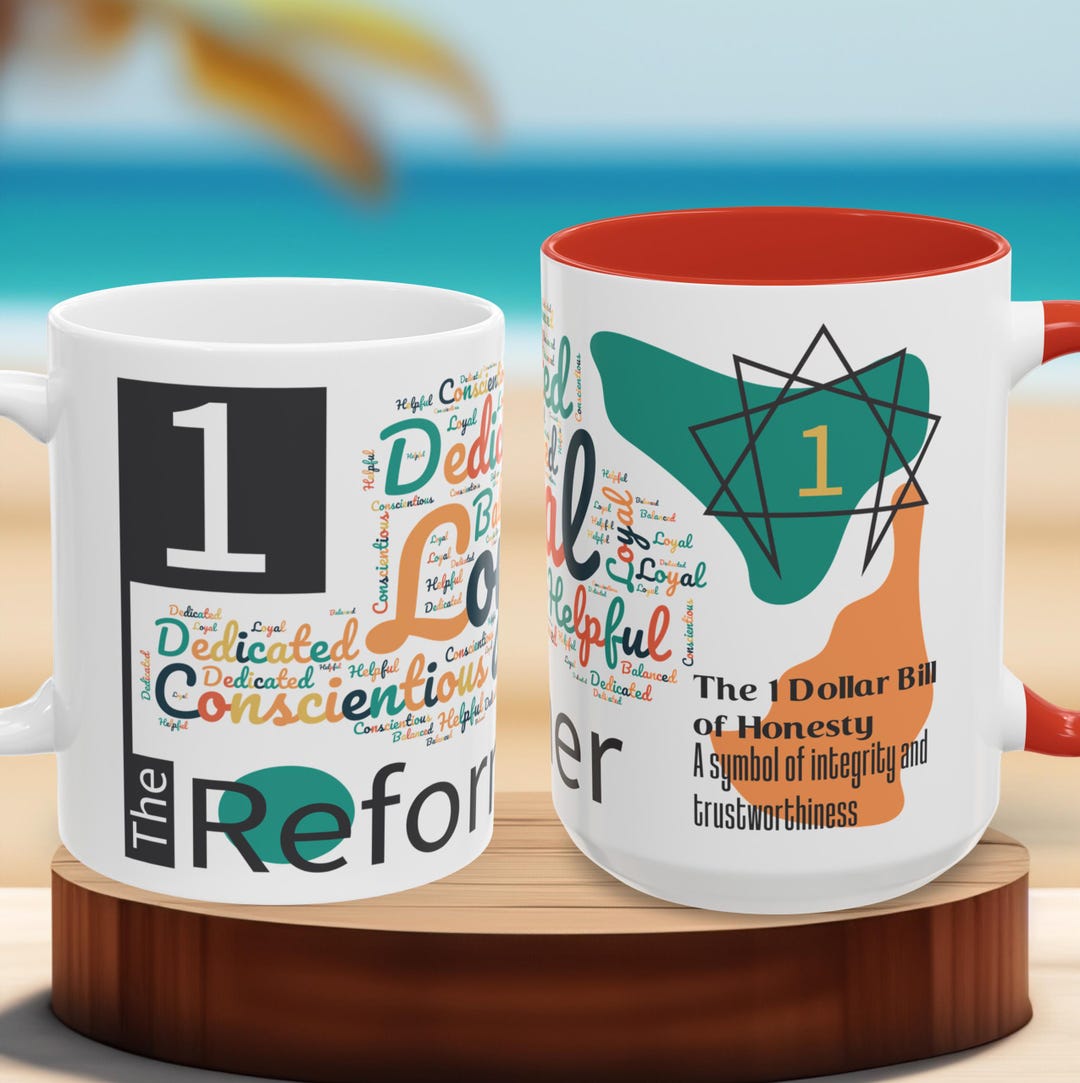 Enneagram Type 1 Mug, Funny Enneagram Coffee Mugs, Funny Enneagram Gift ...