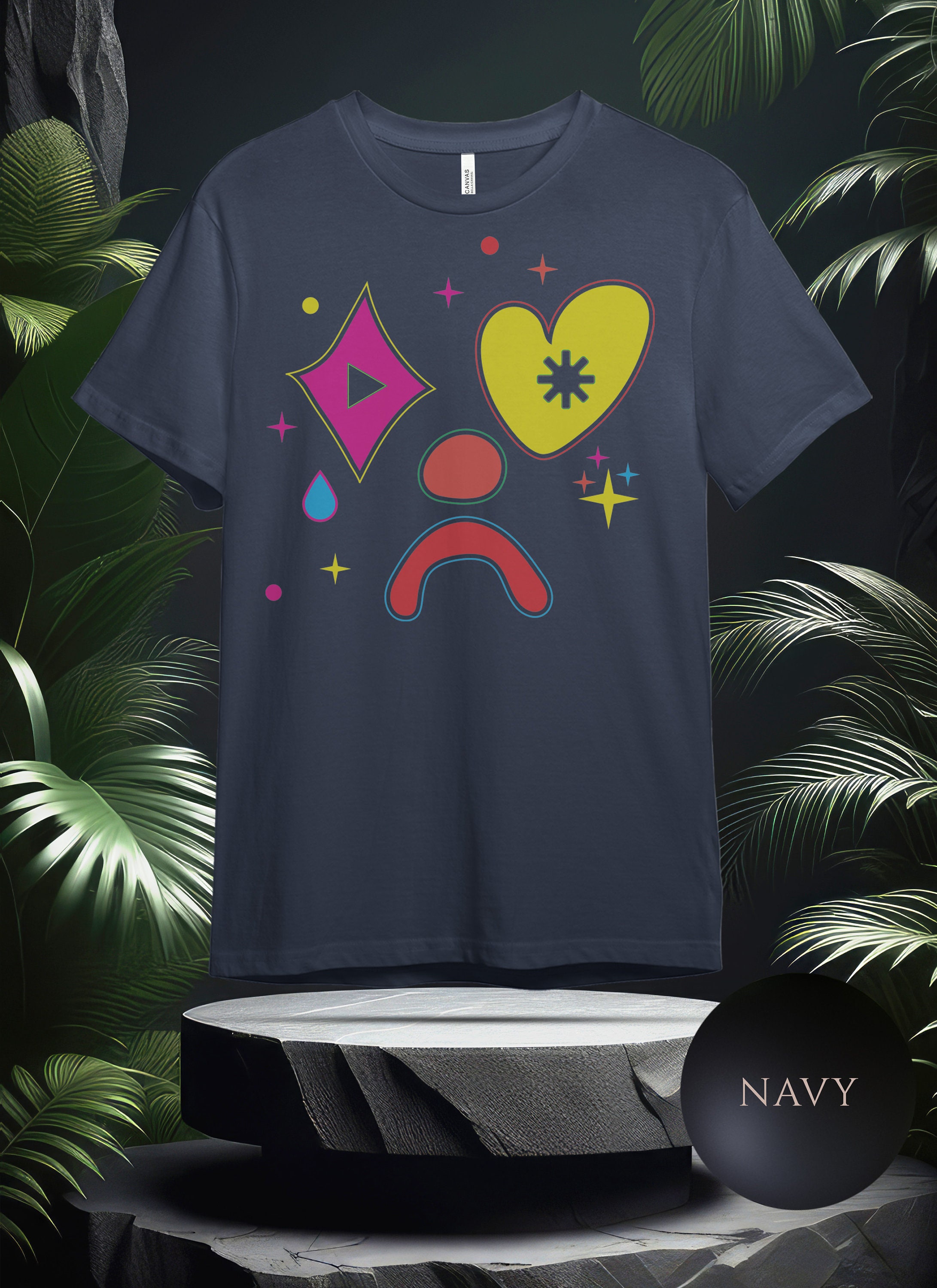 Clowncore Aesthetics Funny Tee - Funny Sad Clown Face Shirt - Quirky ...