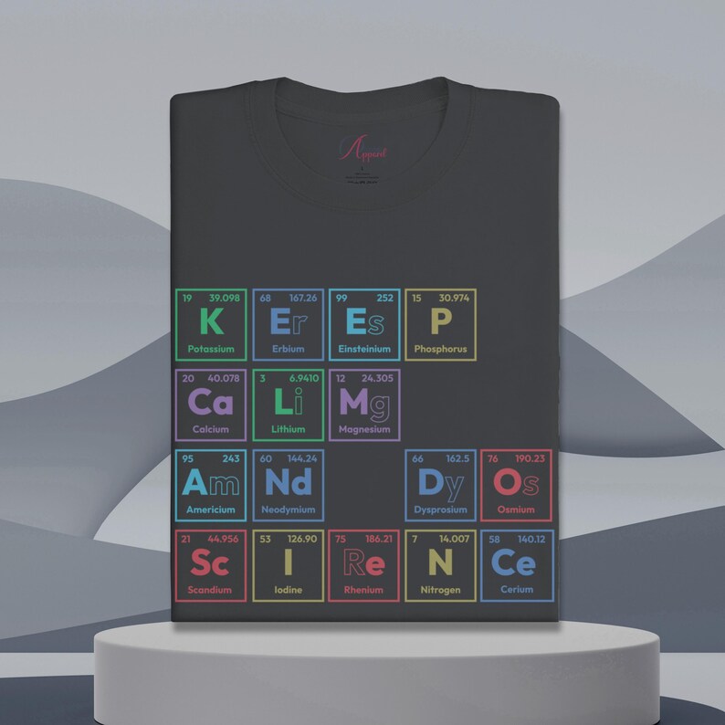 Funny Periodic Table of Elements Shirt, Humorous Graduation Gift, Geek ...