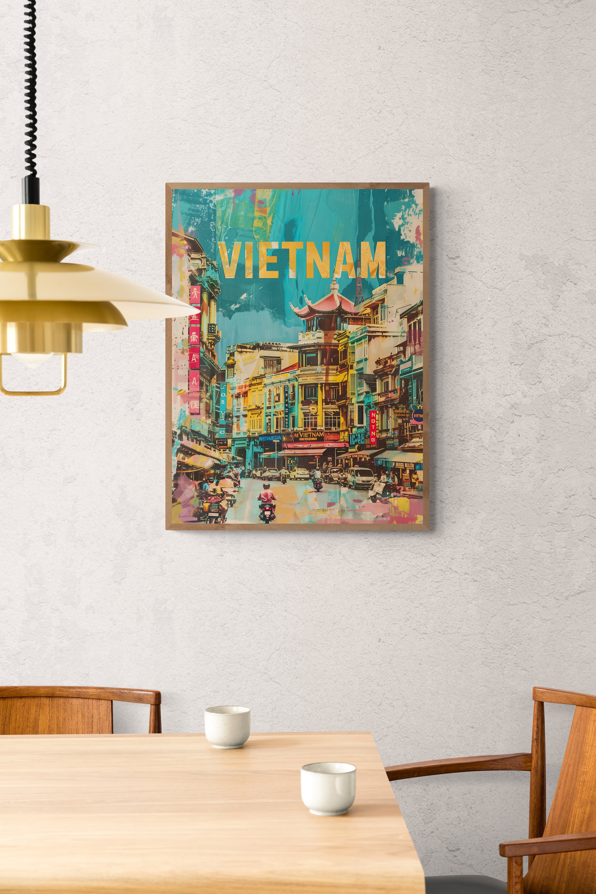 Vintage Vietnam Poster - Etsy
