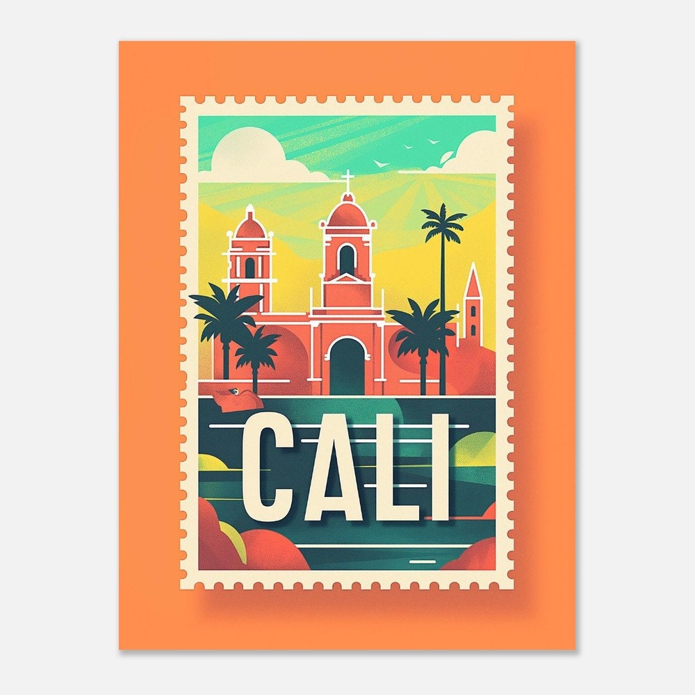 Cali Colombia Poster - Etsy