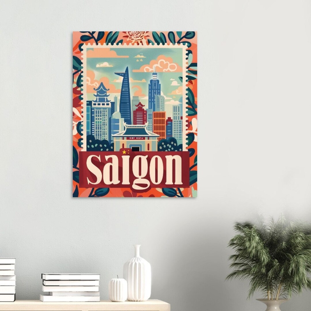 Saigon Poster - Etsy