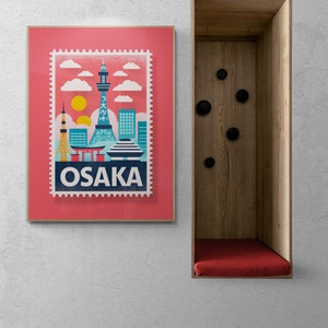 Osaka Poster - Etsy