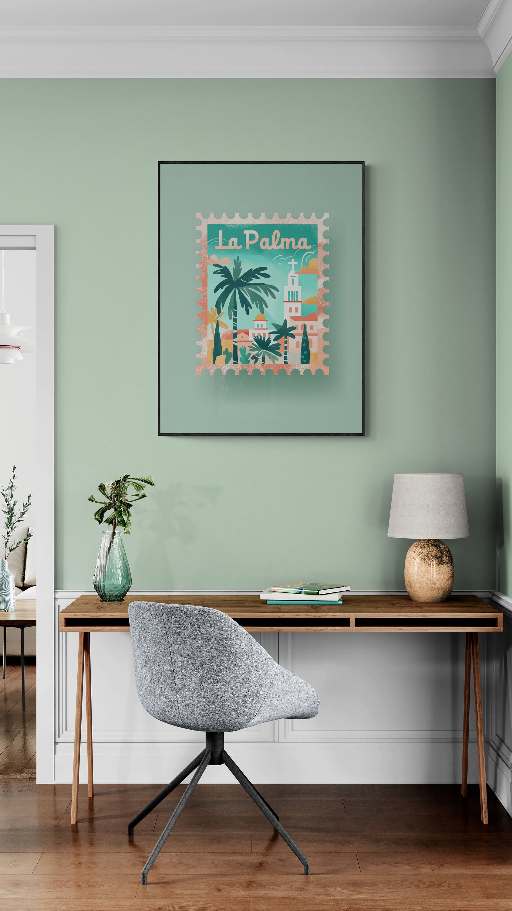 La Palma Poster - Etsy