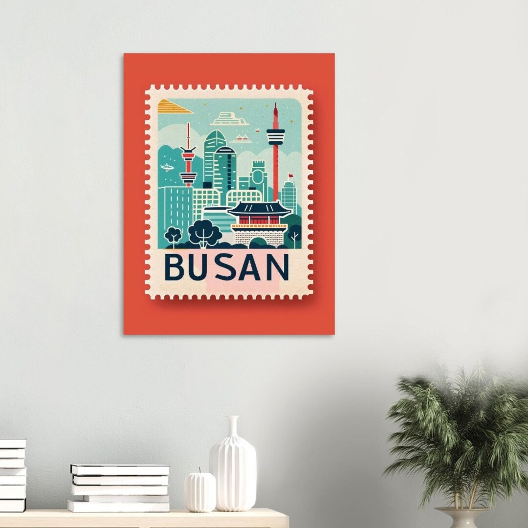 Busan Poster - Etsy