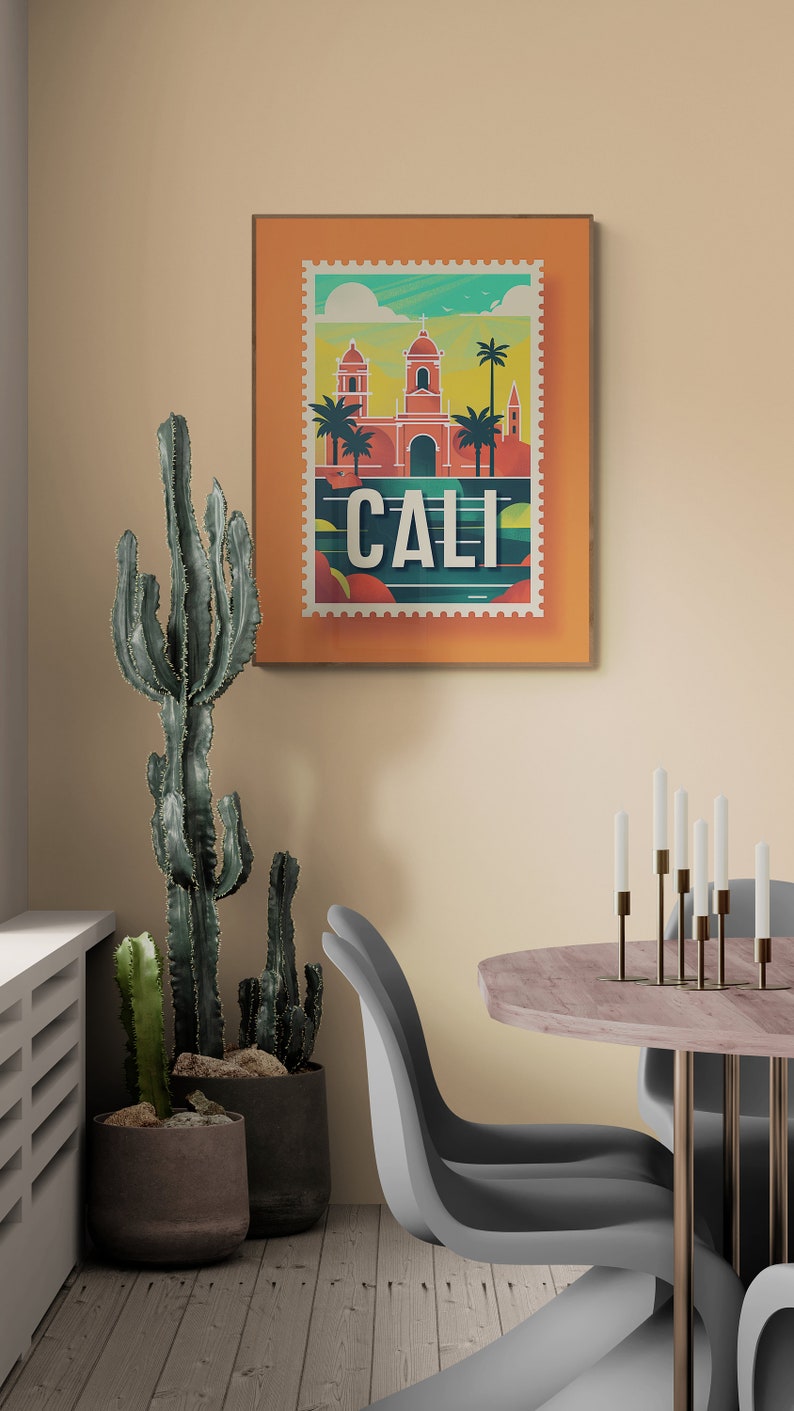 Cali Colombia Poster - Etsy