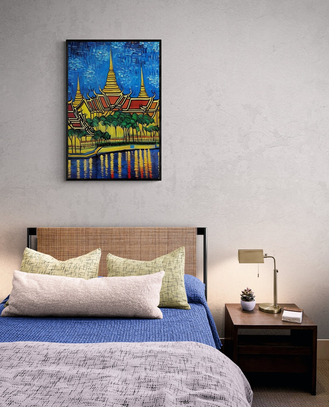 Bangkok Thailand, Vincent Van Gogh Style, Abstract, Surreal, Post ...