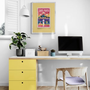 Santa Marta Colombia Poster - Etsy