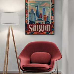 Saigon Poster - Etsy