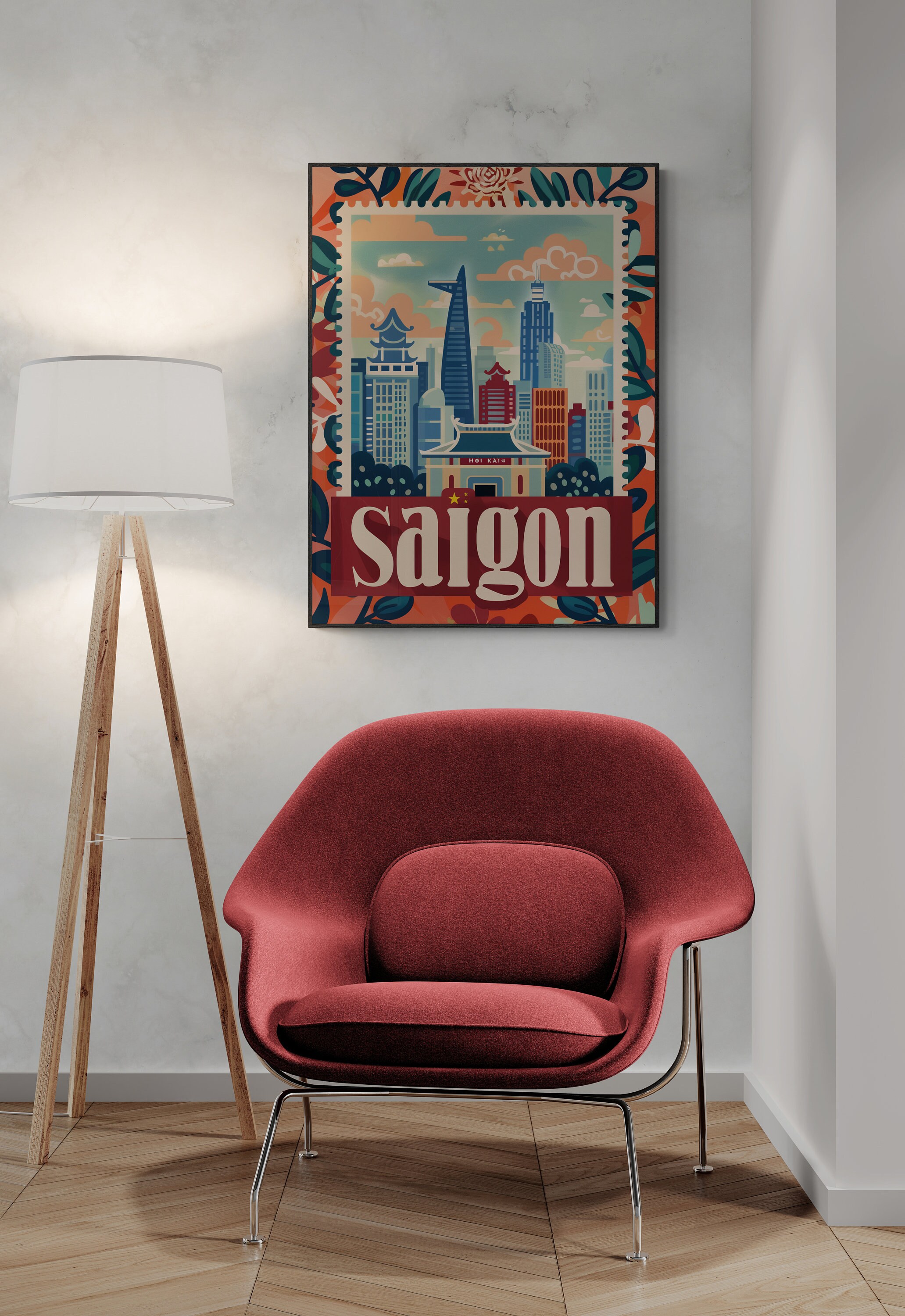Saigon Poster - Etsy