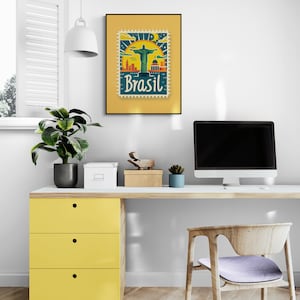 Brazil Poster - Etsy