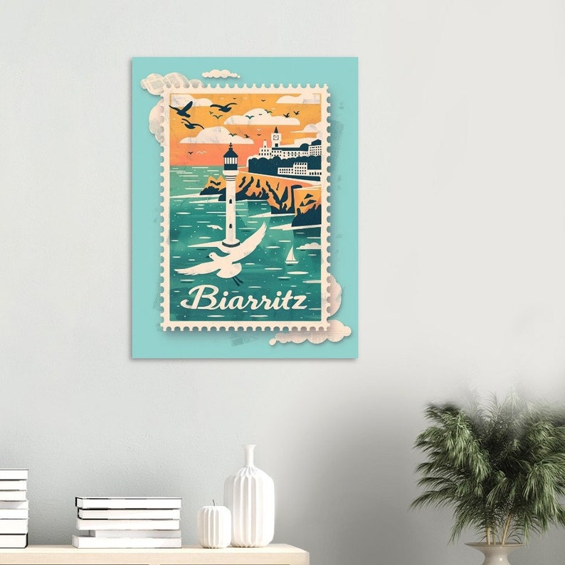 Biarritz Poster - Etsy