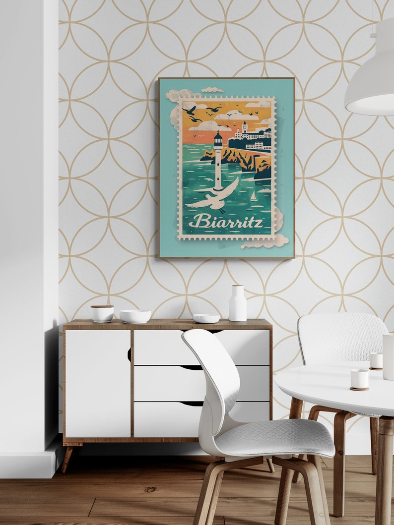 Biarritz Poster - Etsy