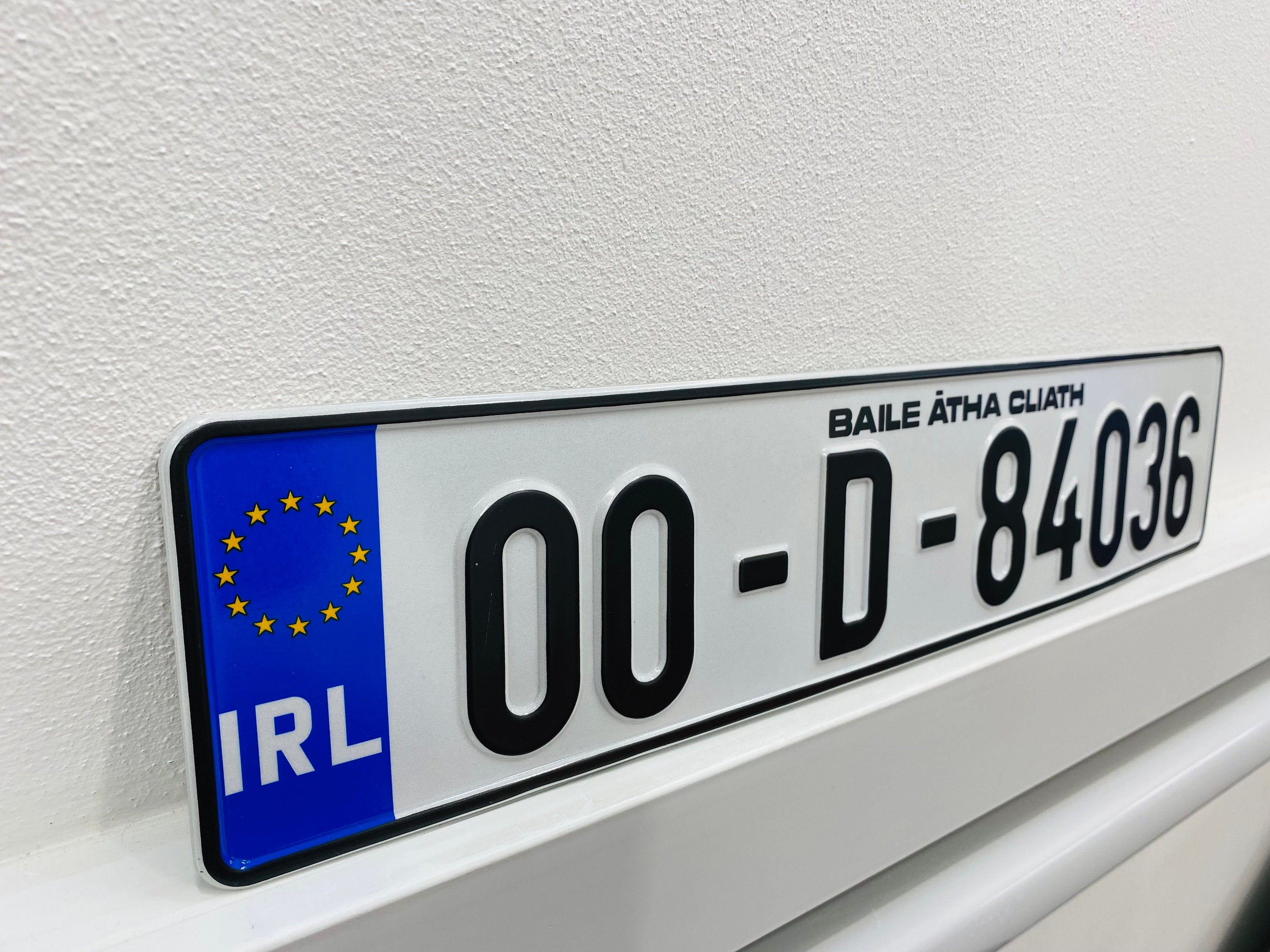 Genuine Ireland License Plate , Any County From the Republic of Ireland ...