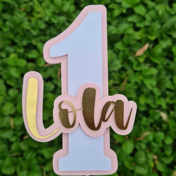 1 Cake Topper - Etsy Australia