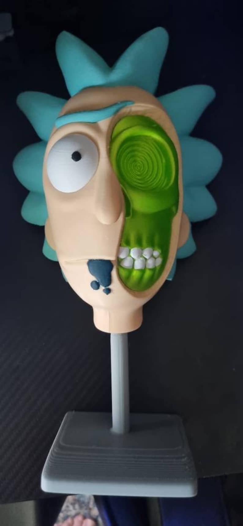 Rick & Morty zombie Rick 3D Print - Etsy